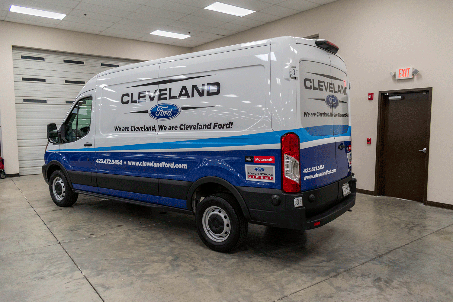 Cleveland Ford Van Wrap