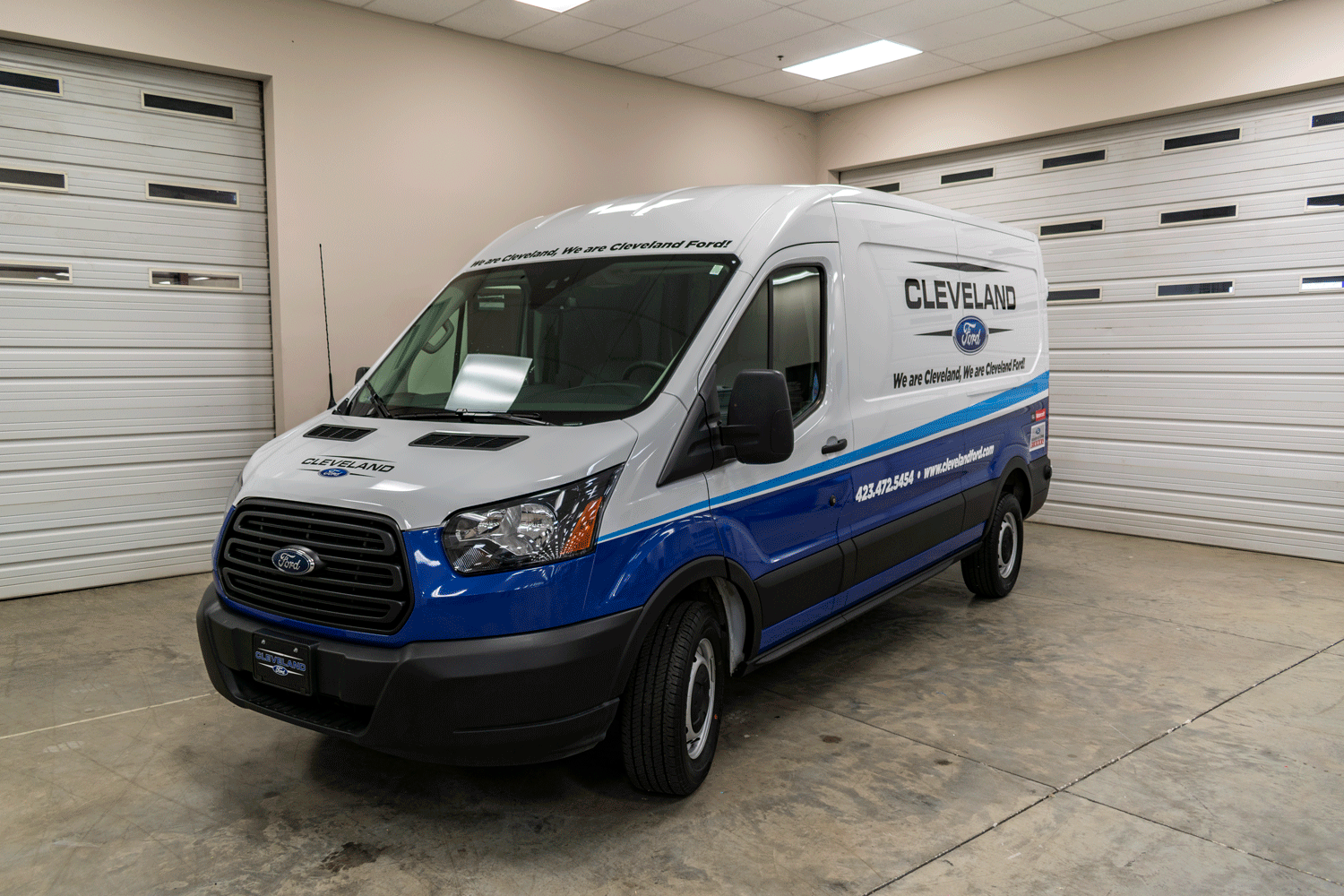 Cleveland Ford Van Wrap