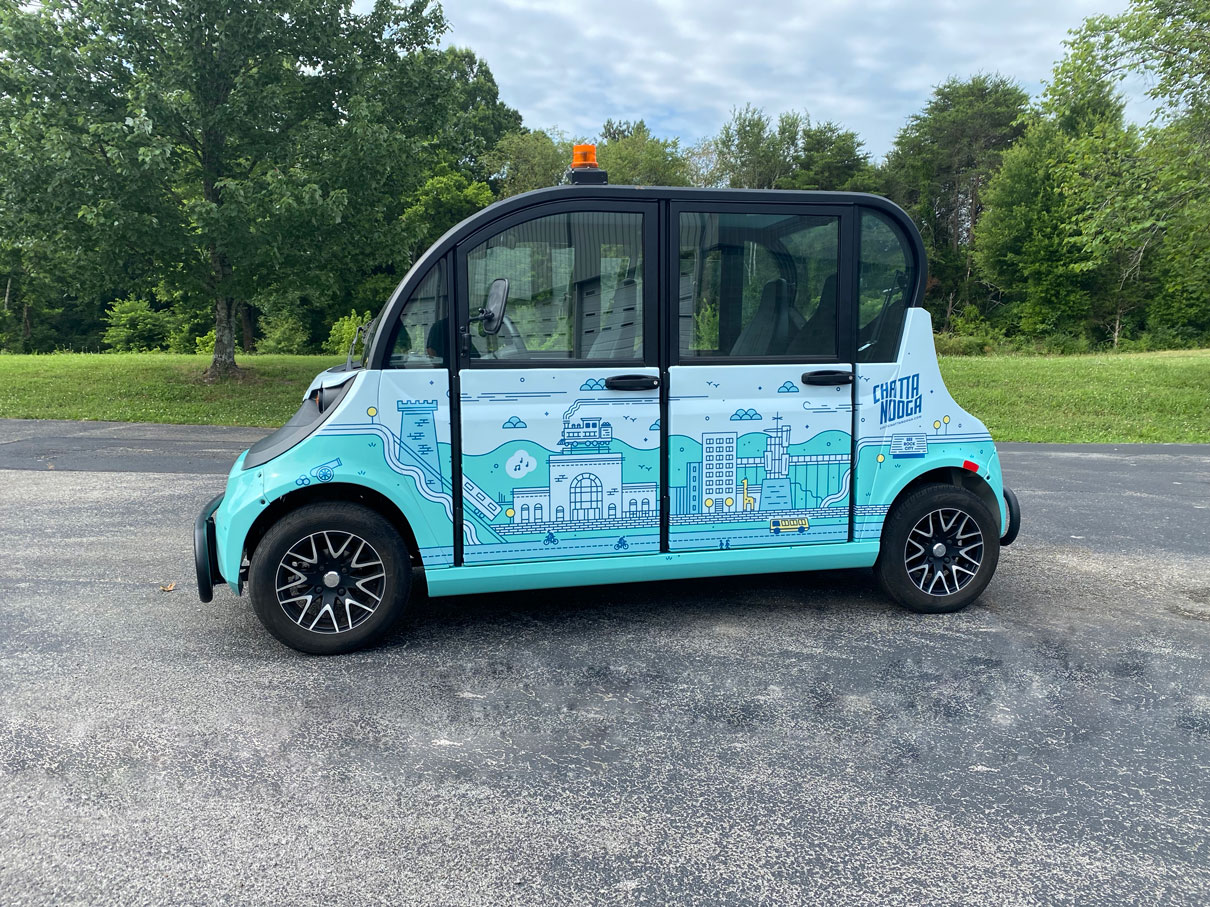 Custom Vehicle Wrap - Chattanooga Tourism - InView Graphics & Signs